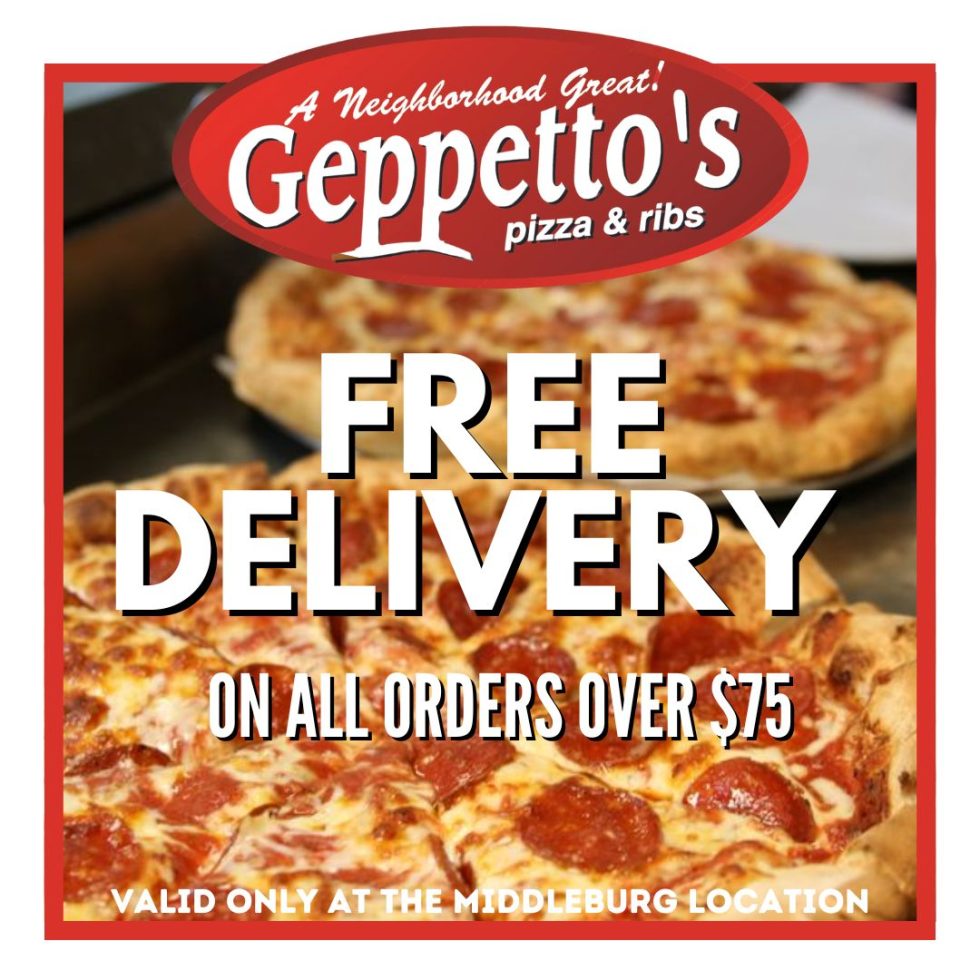 Pizza Middleburg Hts | Geppetto's Pizza & Ribs Middleburg Hts
